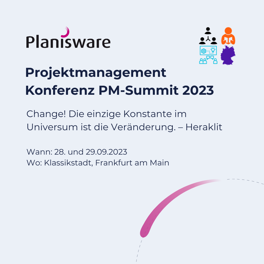 Planisware als Sponsor der Projektmanagement Konferenz PM-Summit 2023 | Planisware